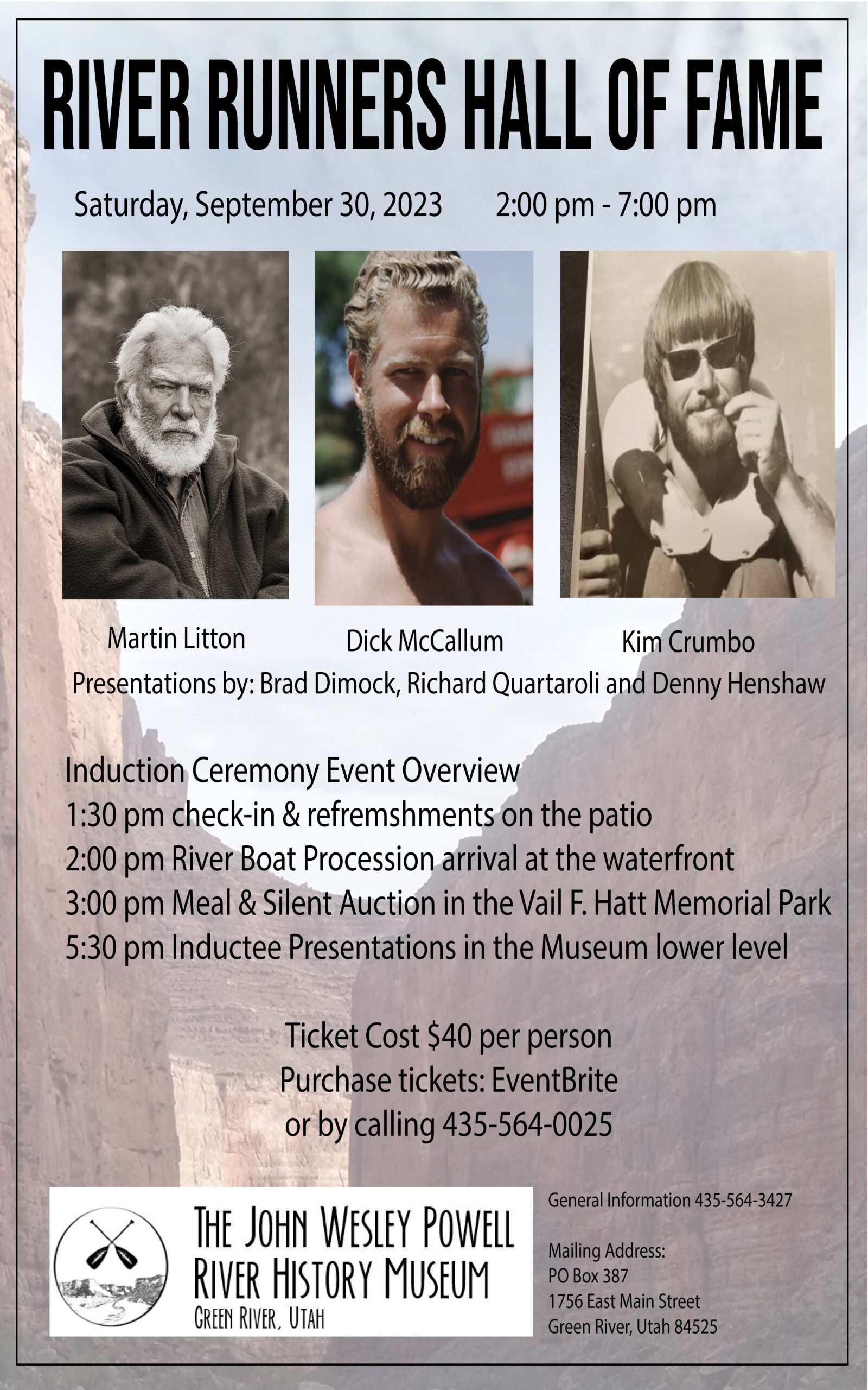 2023-HOF-Flyer – John Wesley Powell River History Museum
